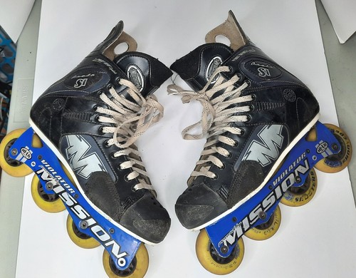 Mission Proto SI Violator Inline Hi-Low Hockey Roller Blades Size 9D, 4 ...