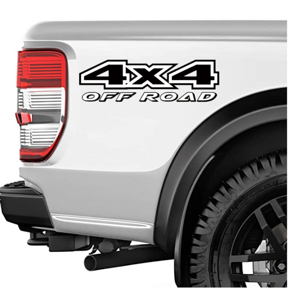 4X4 Off Road Car Sticker Auto Truck Bumper Window Graphic Decal Trim ...
