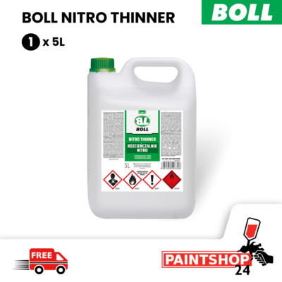 BOLL Nitro Thinner 5L Cellulose Thinner Standard Cleaning Gun Cleaner ...