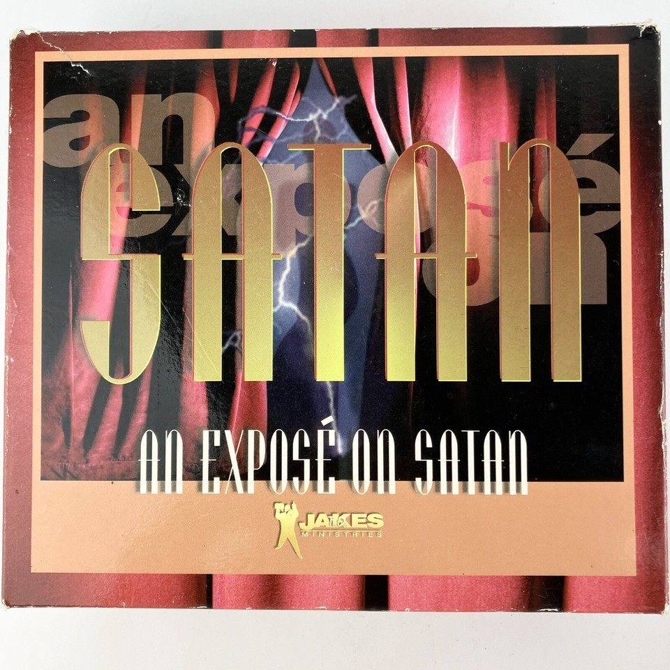 TD Jakes An Expose on Satan Subtle Deceit 1&2 Downward Motion 1&2 4 VHS ...