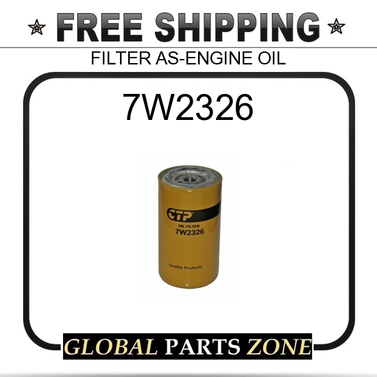 Genuine OEM CAT Caterpillar Oil Filter 7w-2326 7W2326 for sale online ...