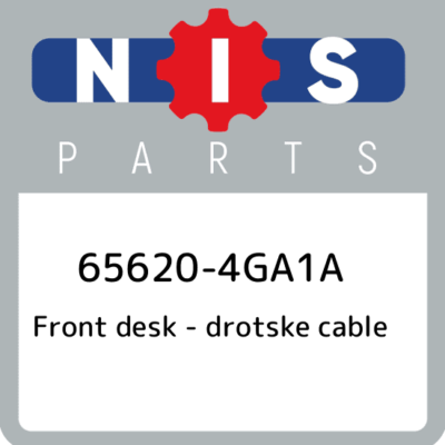 65620-4GA1A Nissan Front desk - drotske cable 656204GA1A, New Genuine ...