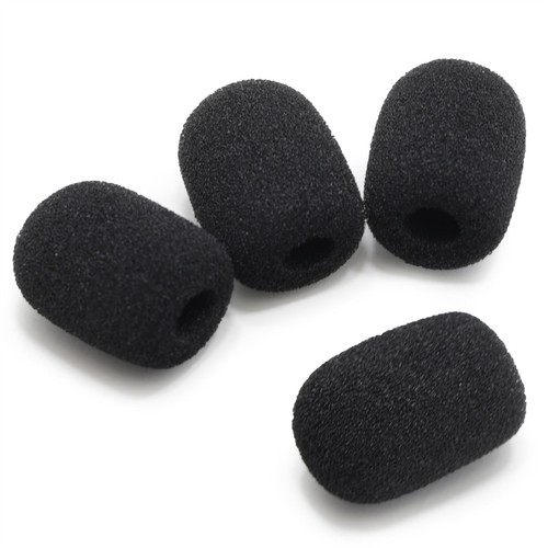 4 x Replacement Foam Sponge Microphone Pads For Headphones - 30mm | eBay