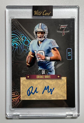 DRAKE MAYE 2023 ⚡Wild Card 7 Card Studs ⚡Left Black Diamond ⚡Auto ...