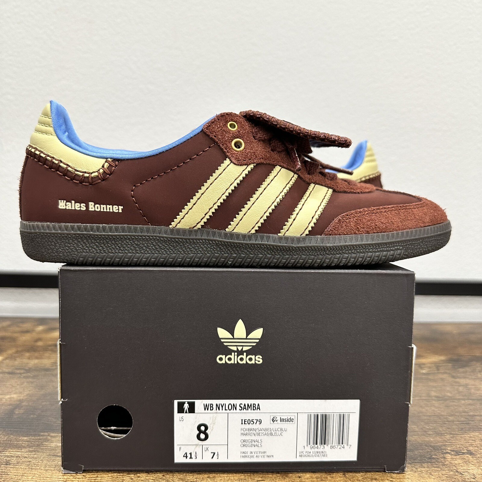 Adidas x Wales Bonner Samba Nylon Fox Brown IE0579 Si… - Gem