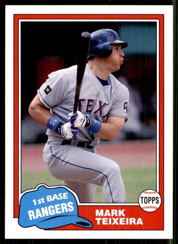 2006 Topps Walmart Mark Teixeira Texas Rangers #WM30 | eBay
