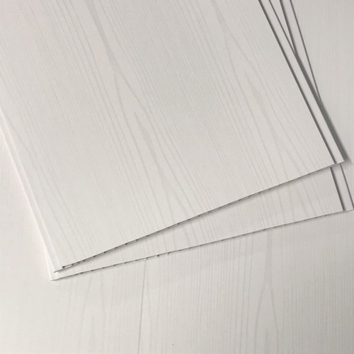 White Ash Wood Effect PVC Bathroom Cladding Shower Wet Wall Panels ...