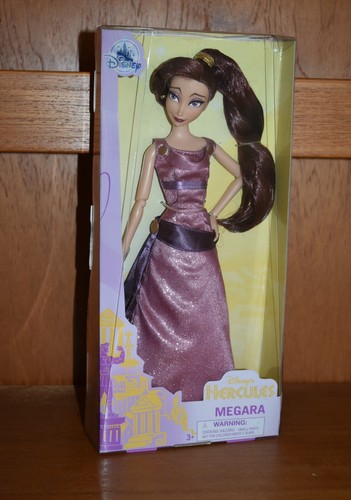 Disney Store Hercules Meg Figure Classic Poseable Megera Toy Doll 11 1/ ...