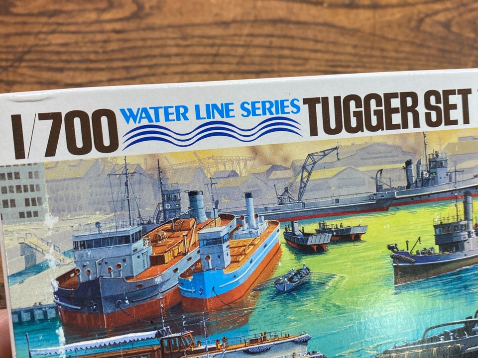 NOS 1/700 Scale Japan TUGGER SET Ship SHIMAZE Model Ship Kit Water Line ...