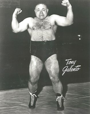 TONY GALENTO 8X10 PHOTO WRESTLING PICTURE WWF | eBay
