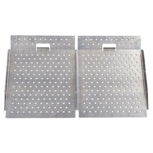 Guardian SR-01-24-24-P-TS6-2 Shed Ramps with Punch Plate Surface - 2 ...