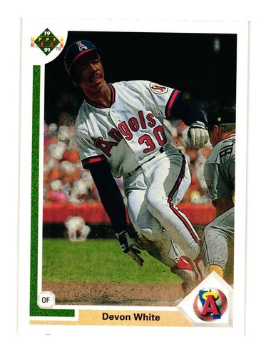 1991 Upper Deck #517 Devon White California Angels | eBay