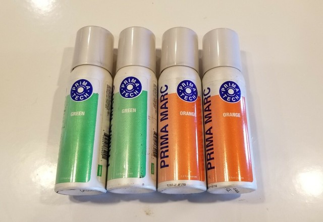 Prima Marc Vaccinator Marking Paint Orange 2.2 Oz Semi Permanent Spray ...