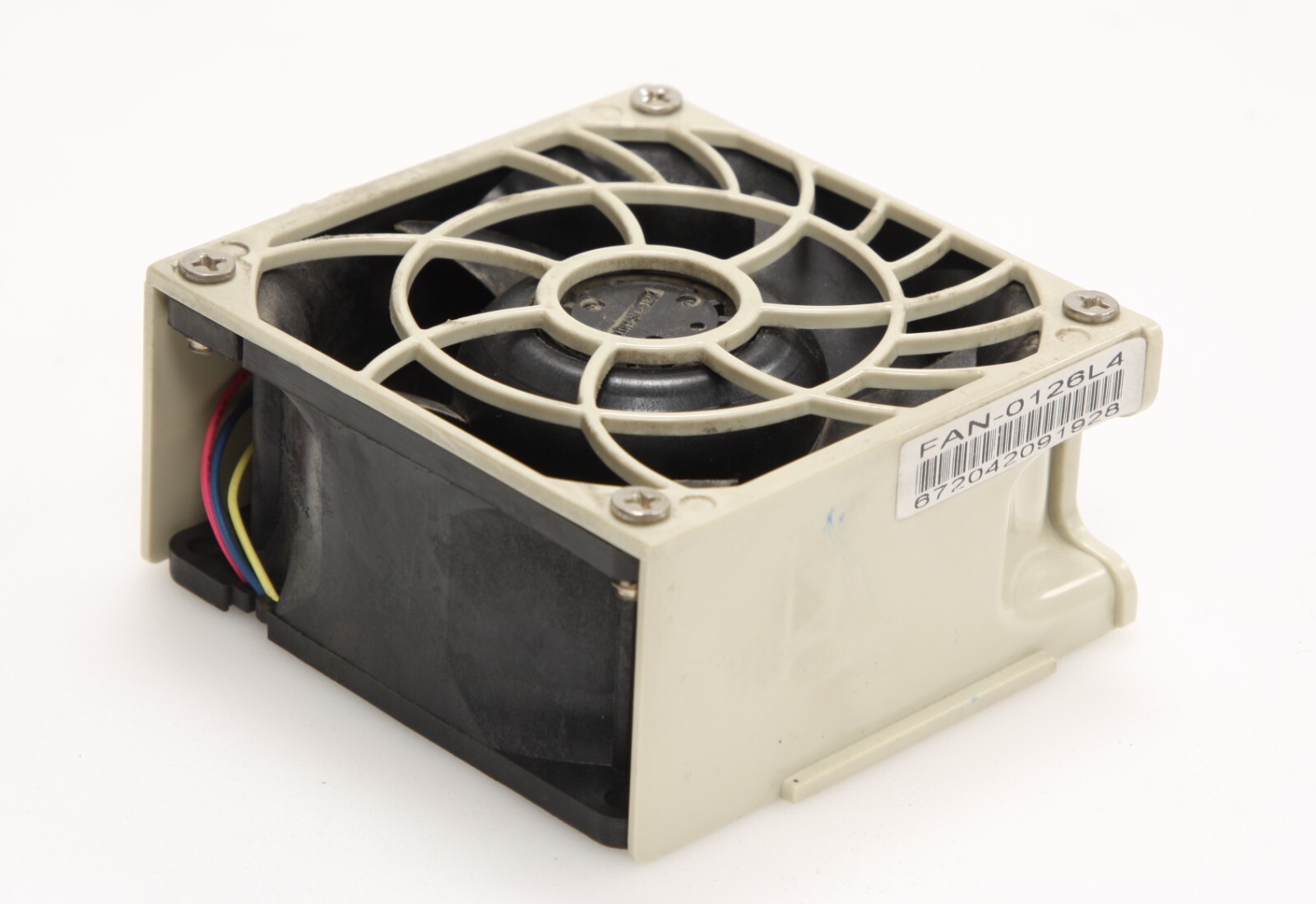 (Lot of 4) Supermicro 80mm FAN-0126L4 Middle Chassis Fan V80E12BHA5-57 ...