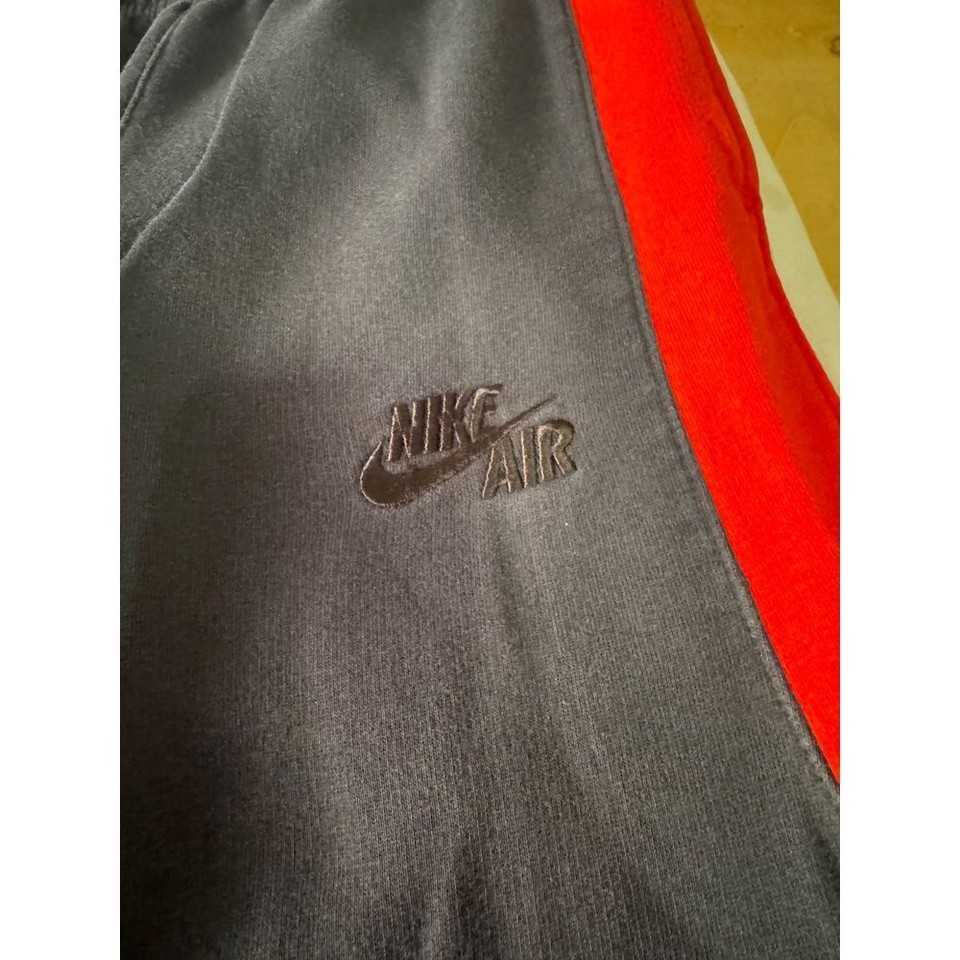 Nike Air Track Pants 2000s Color Block Activewear Joggers Red Gray ...