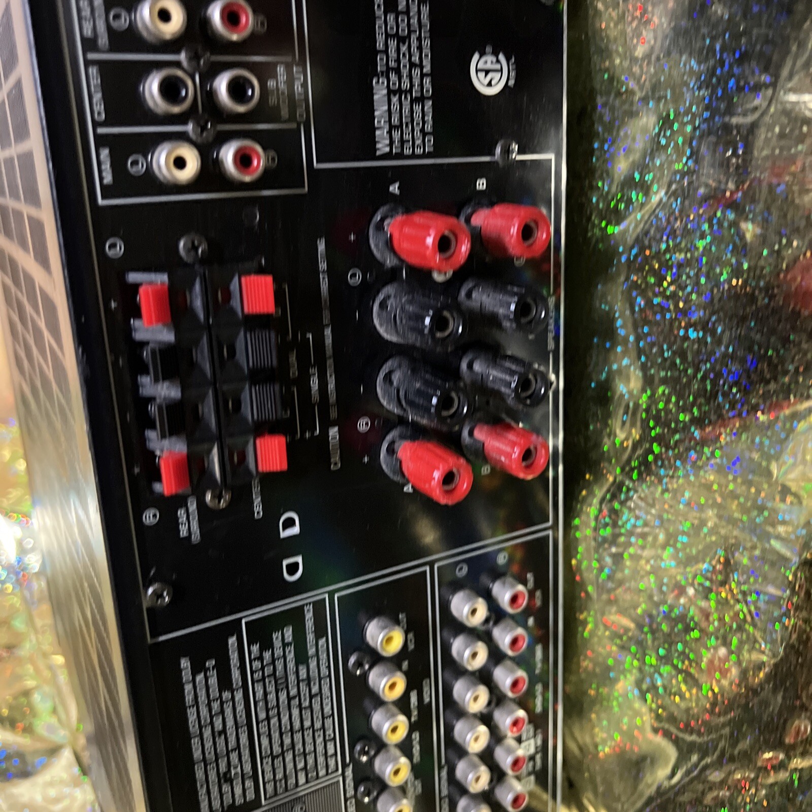 yamaha natural sound AV receiver RX-V592 | eBay