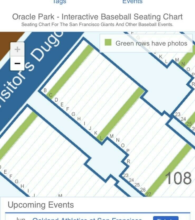 Sf Giants Seating Chart With Rows | Cabinets Matttroy