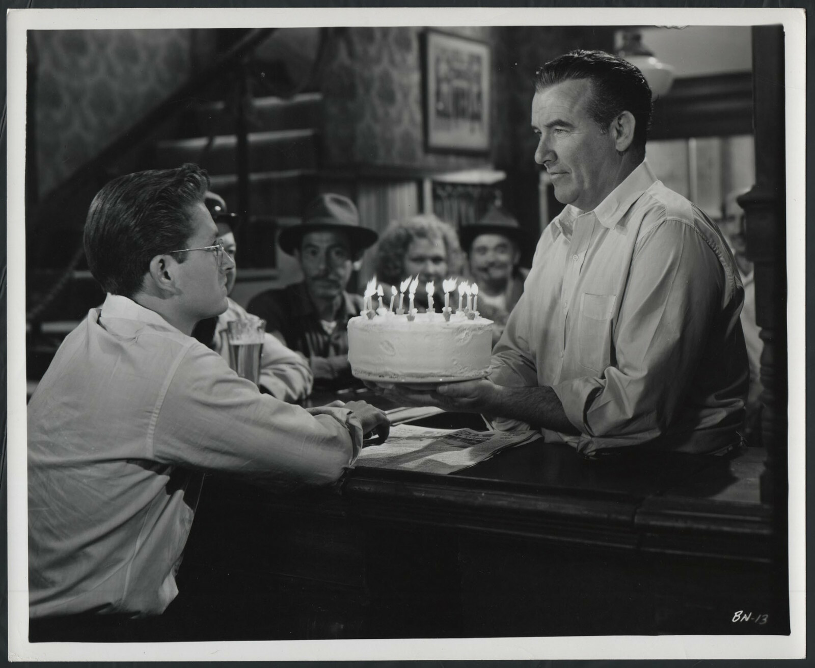 The Big Night ’51 JOHN DREW BARRYMORE PRESTON FOSTER BIRTHDAY CAKE | eBay