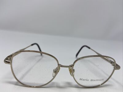 MARIO MARTINELLI EYEGLASSES FRAME MM KATE GOLD 46-16-125 FULL RIM O196 ...