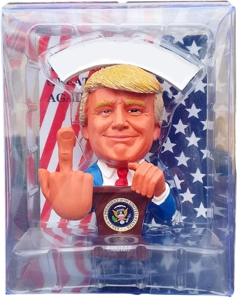 2024 Donald Trump Collectibles The Trumpinator Donald Trump Bobblehead ...