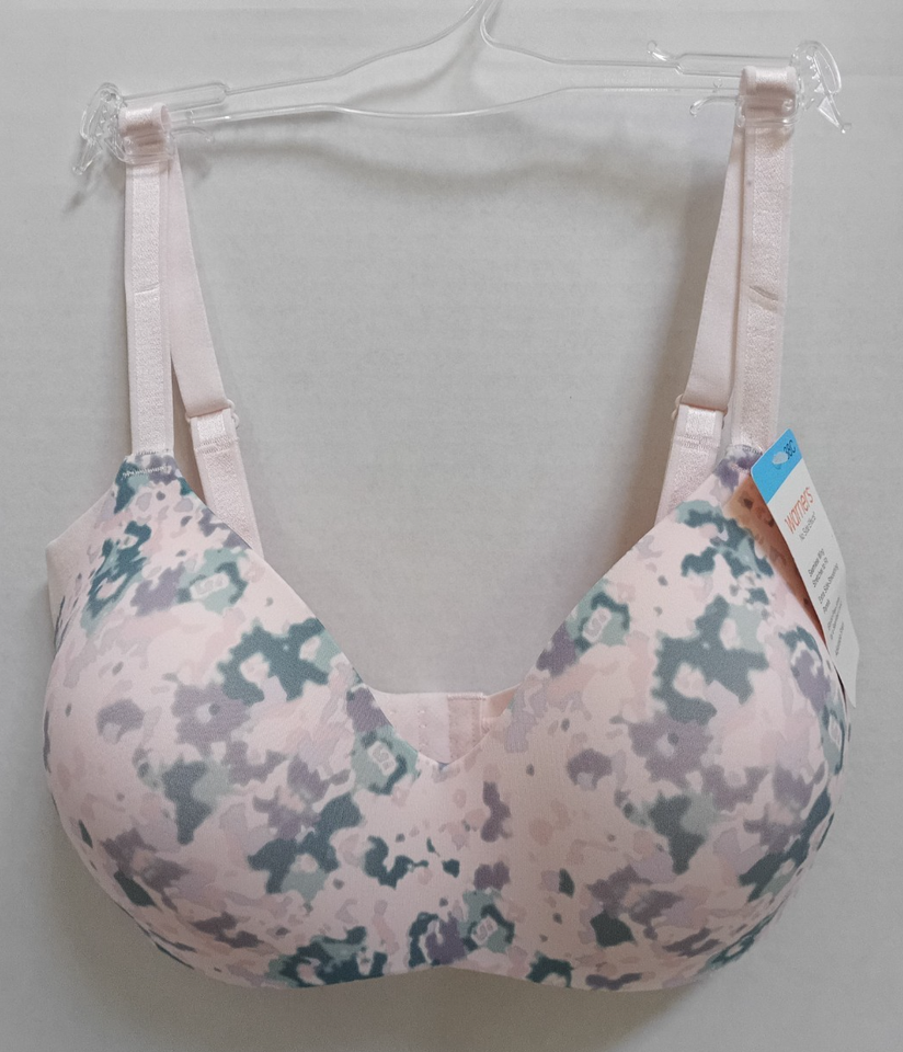 NWT Warner's No Side Effects Underarm-Smoothing Wireless Bra RM3061A ...