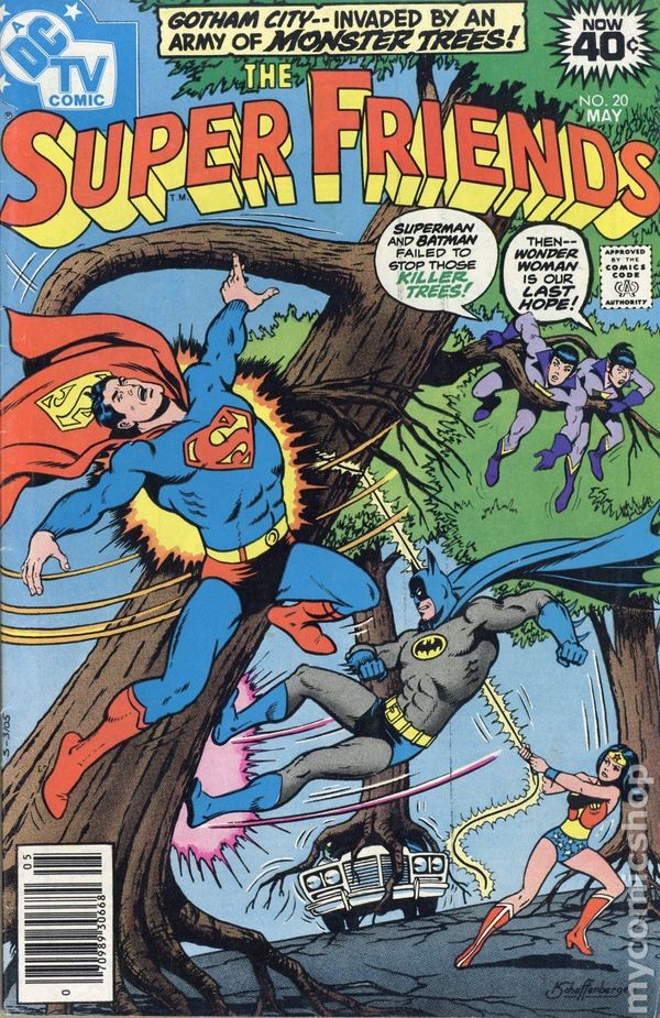 Super Friends Mark Jewelers #20MJ GD/VG 3.0 1979 Stock Image Low Grade ...