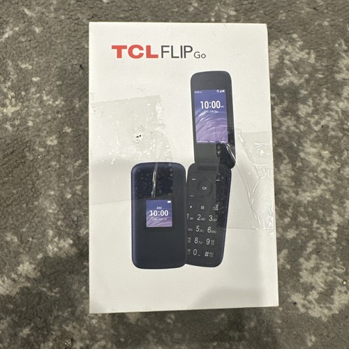 @ METRO by T-Mobile TCL 4058W Go Flip Phone, Blue, Large Buttons, 2.8 ...