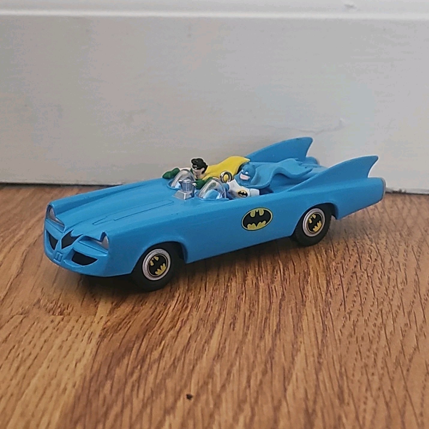 Corgi Batmobile Diecast Car Blue Batman & Robin Figures | eBay