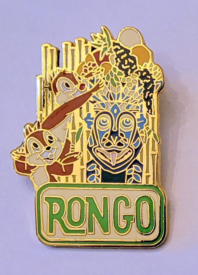 Disney DLR Pin Enchanted Tiki Room 50th Anniversary Chip 'n Dale ...