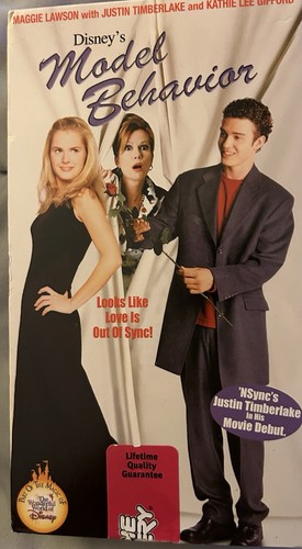 VHS Disney’s model behavior *NSYNC Justin Timberlake and his movie ...