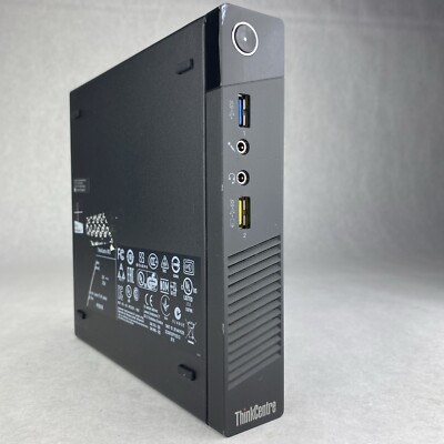 Lenovo ThinkCentre M73 Micro Intel Quad Core i5-4590T 2.0GHz 8GB RAM No ...