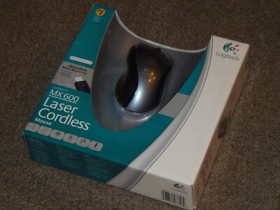 New Sealed Logitech MX 600 MX600 Wireless Cordless Laser Mouse | eBay