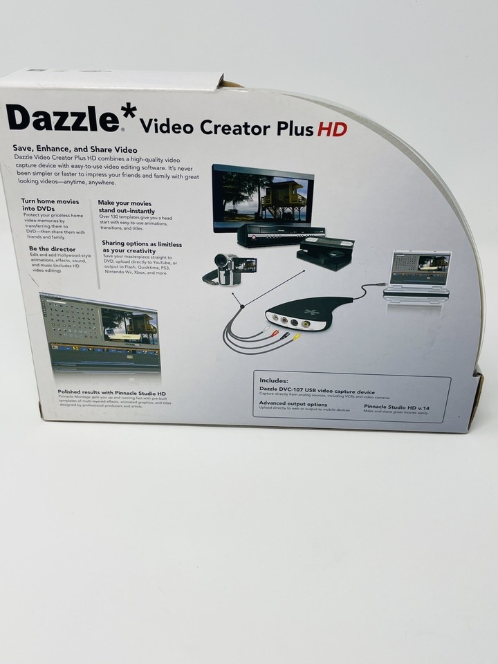 Dazzle Video Creator Plus HD Capture Device | eBay