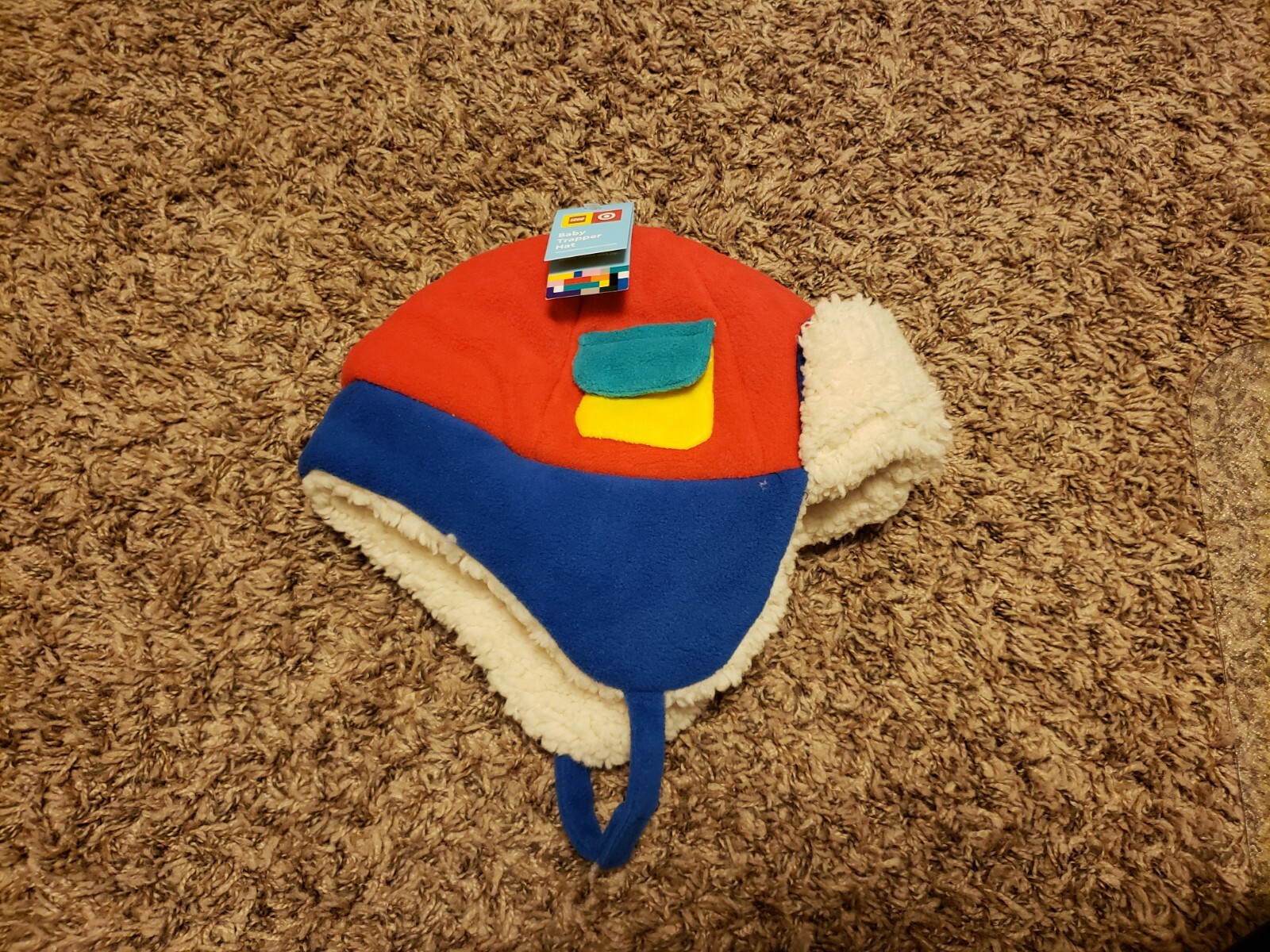 LEGO Collection X Target Baby Color Block Fleece Trapper Hat 12-24 ...
