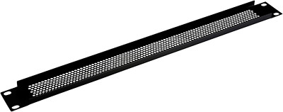 Perforated 1U Vented Rack Panel - Ideal for Audio/Video Equipment ...