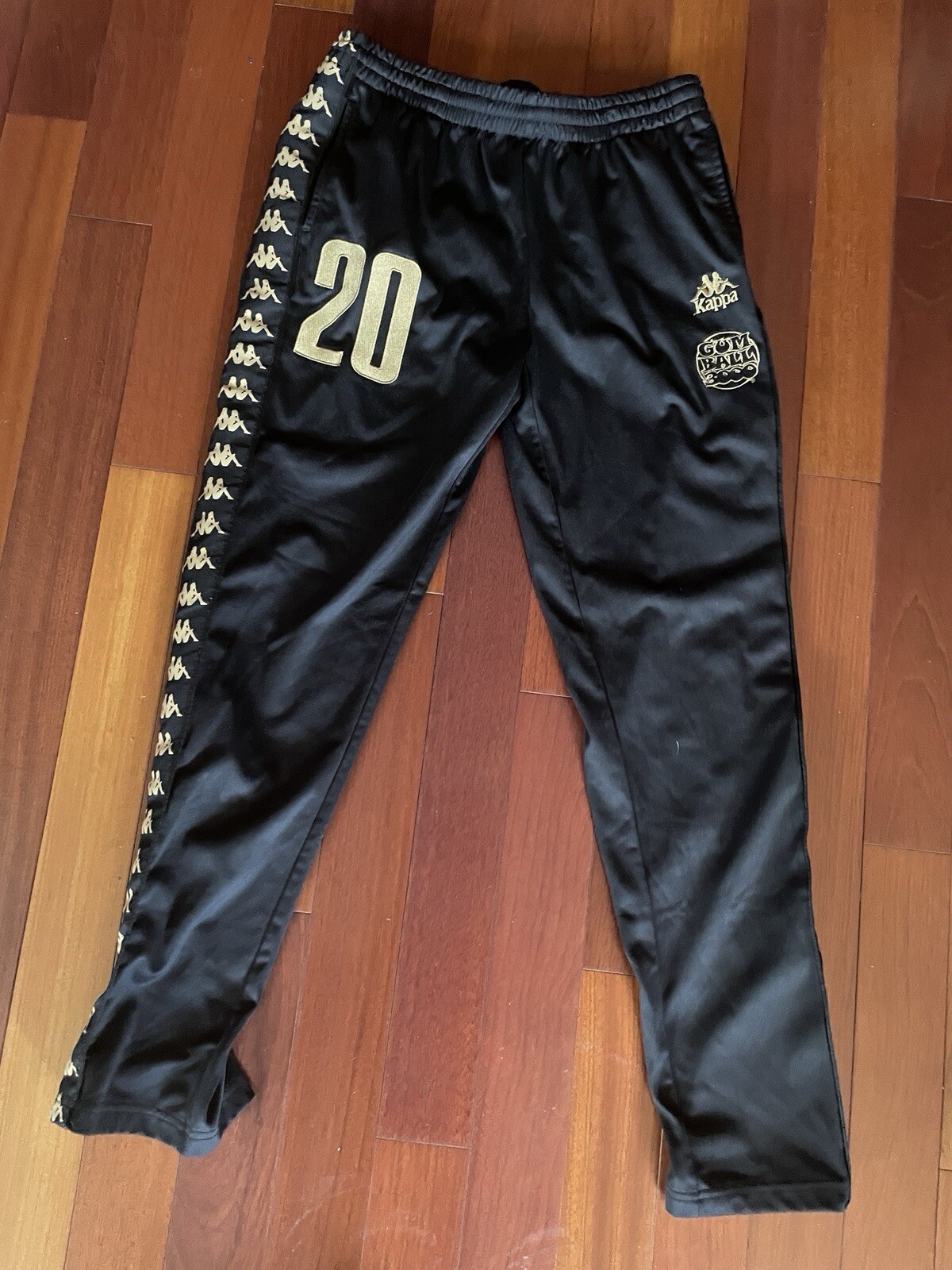 Kappa x Gum Ball 3000 Mens Black Track Pants 20 Size … - Gem