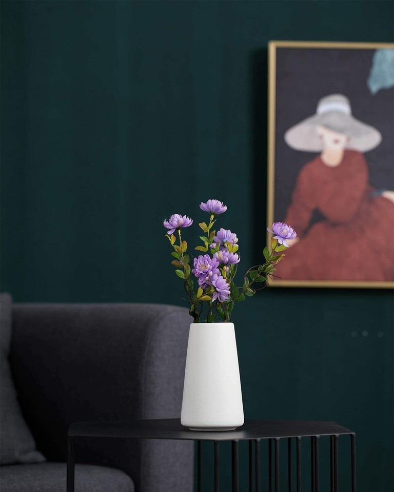 Ceramic Vase - Flower Vase Minimalism Style for Modern Table Shelf Home ...