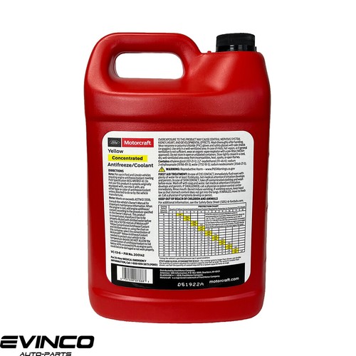 Motorcraft VC13G Yellow Concentrated Antifreeze 1 US Gallon | eBay