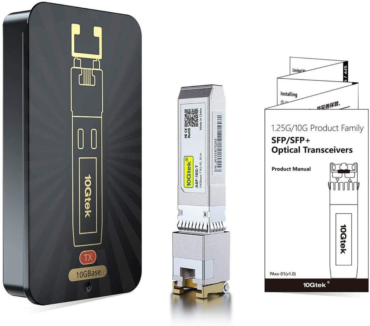 TP-LINK TL-SM5310-T 10G BASE-T RJ45 SFP+ モジュール