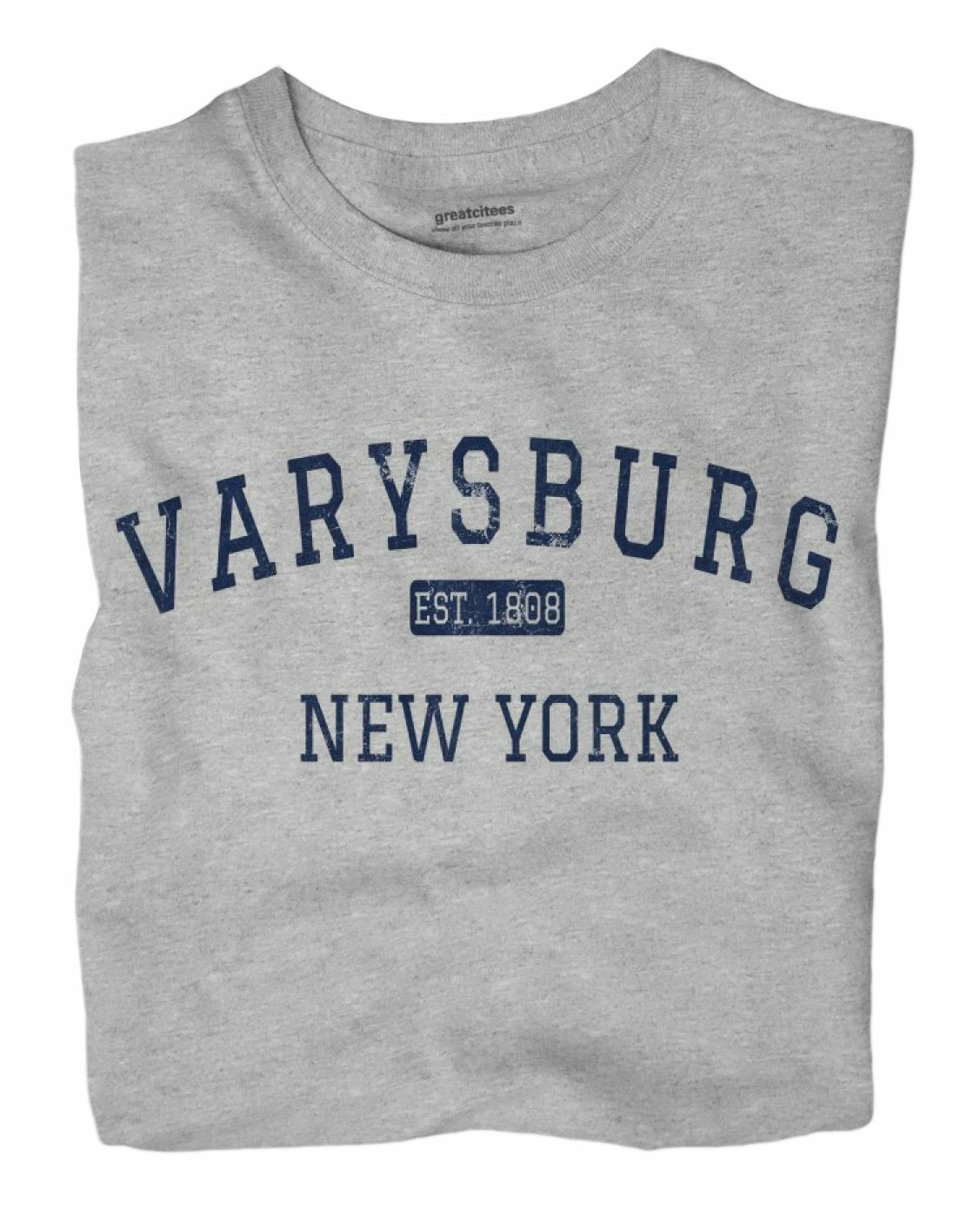 Varysburg New York NY T-Shirt EST | eBay