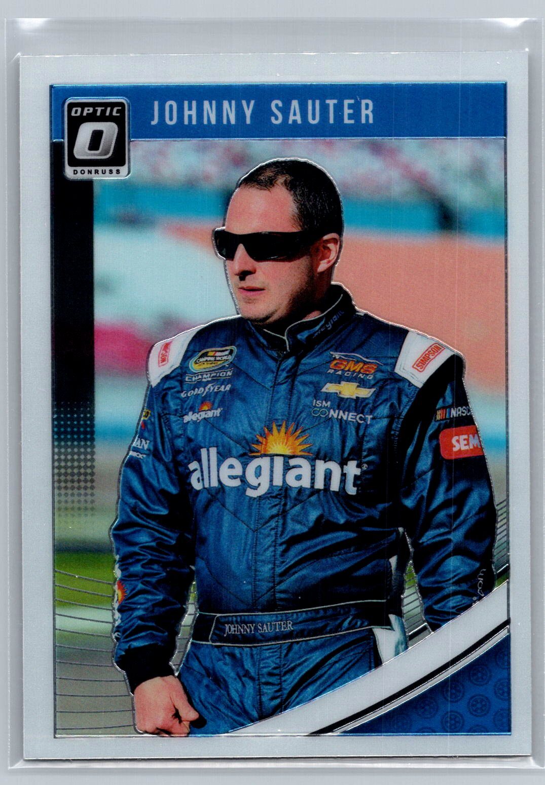 2019 Donruss Optic Racing JOHNNY SAUTER #46 NASCAR | eBay