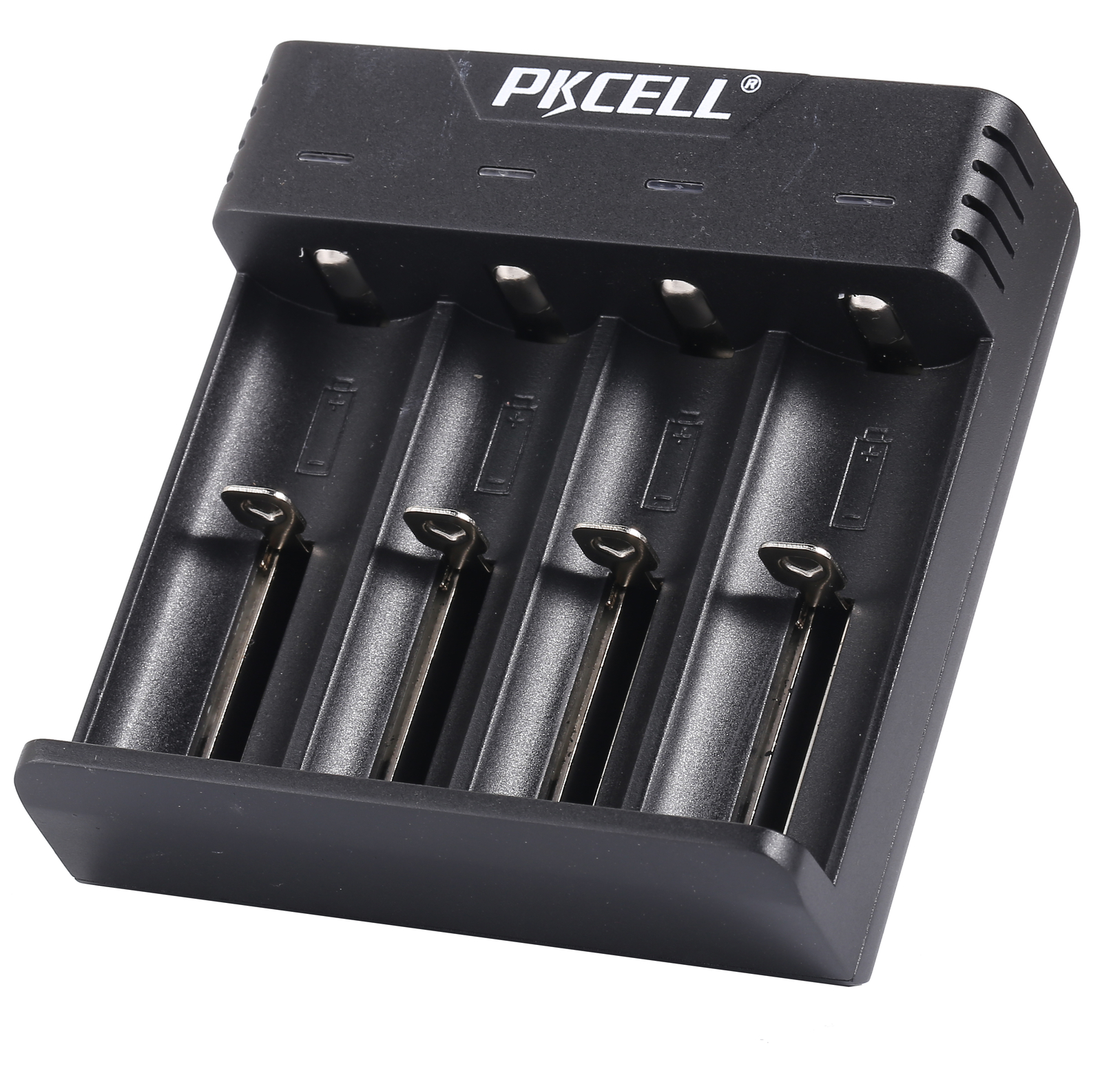 4 Slot Battery Charger USB Plug for 18500 14500 AAA AA 123A 3.7V Li-ion ...