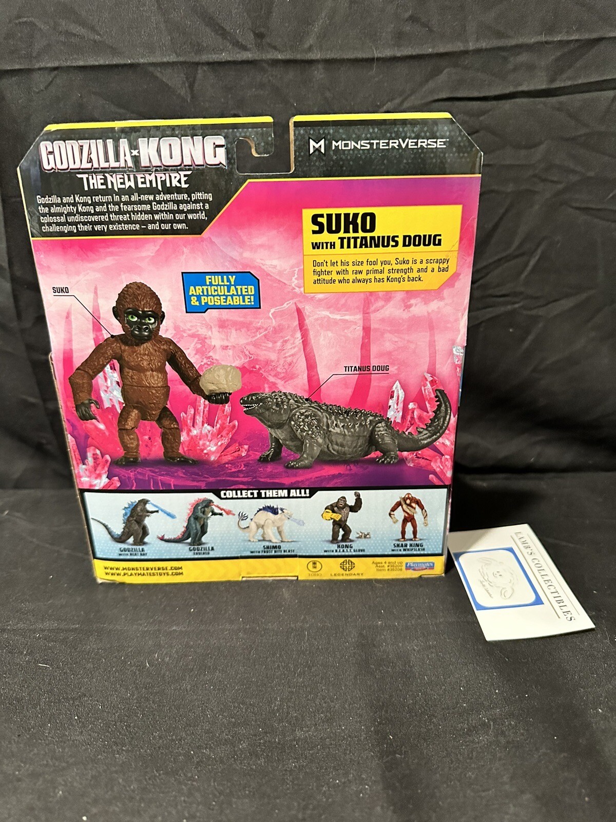 Suko with Titanus Doug Godzilla X Kong: The New Empire action figures ...