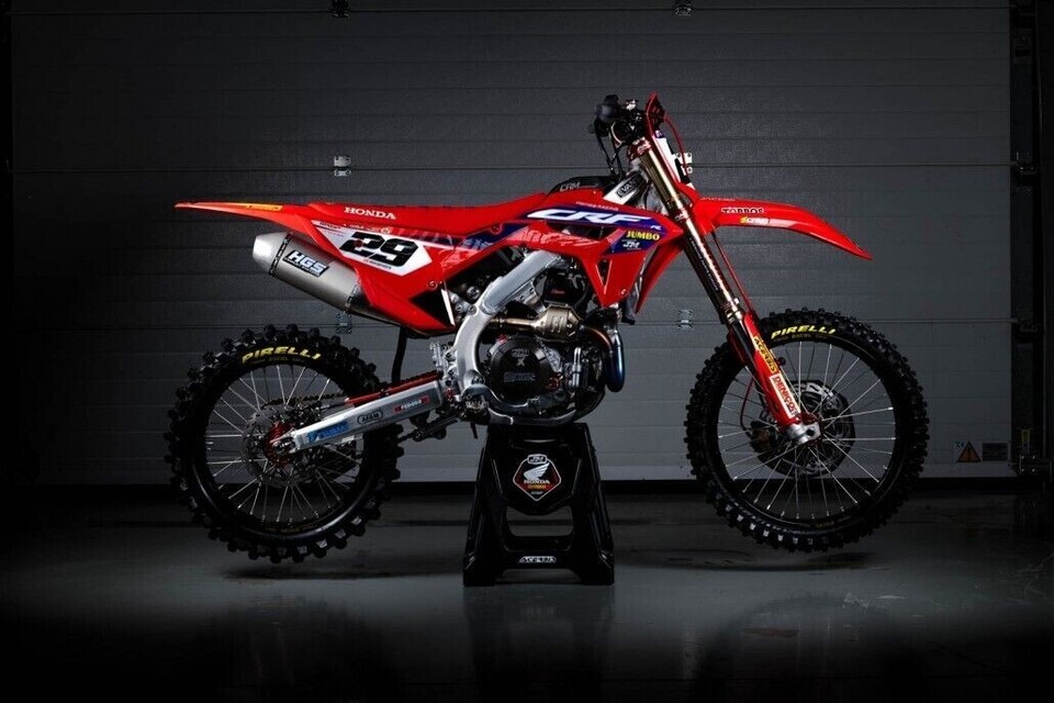 Graphics + Plastics for Honda CR125R CR250R 2000-2001 New Polisport CR ...