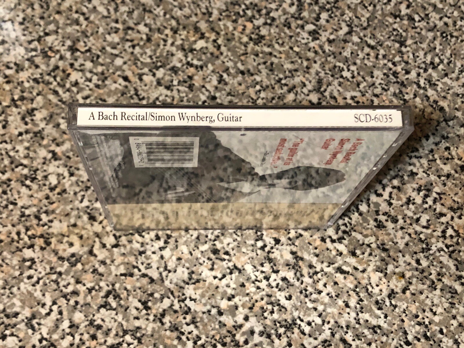 A Bach Recital • Simon Wynberg (CD, Stradivari) 10 String Guitar 1988 ...