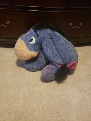 Vintage Fisher Price Disney My Talking Eeyore Stuffed Animal Disney ...