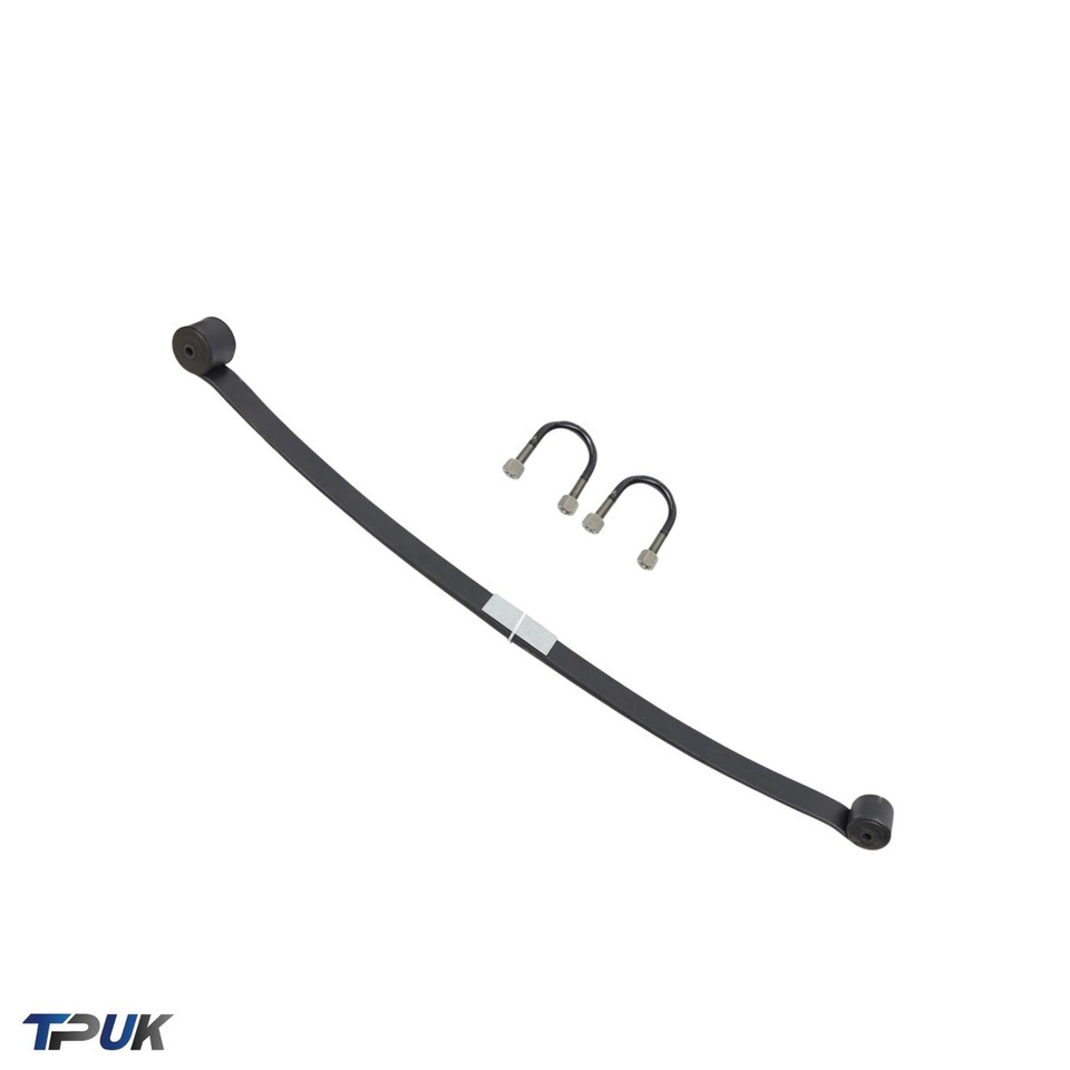LEAF SPRING FOR FORD TRANSIT 2.2 MK7 FWD SINGLE LEAF 60MM U BOLTS 2006 ...