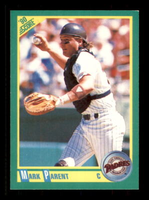 1990 Baseball 1990 Score Mark Parent San Diego Padres #119 1 | eBay
