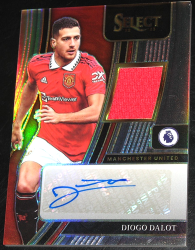 2022-23 Select Premier League Diogo Dalot Autographed Memorabilia Auto ...
