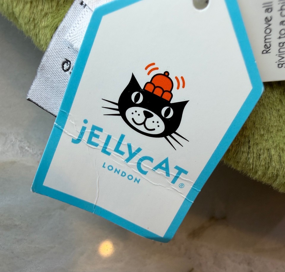 Jellycat BIG Timmy Turtle - NWT New w Tags - Frog Shell Green Grumpy ...